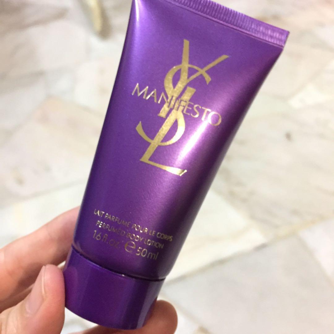 YSL Manifesto Perfume Scented Body Lotion, Beauty & Personal Care ...