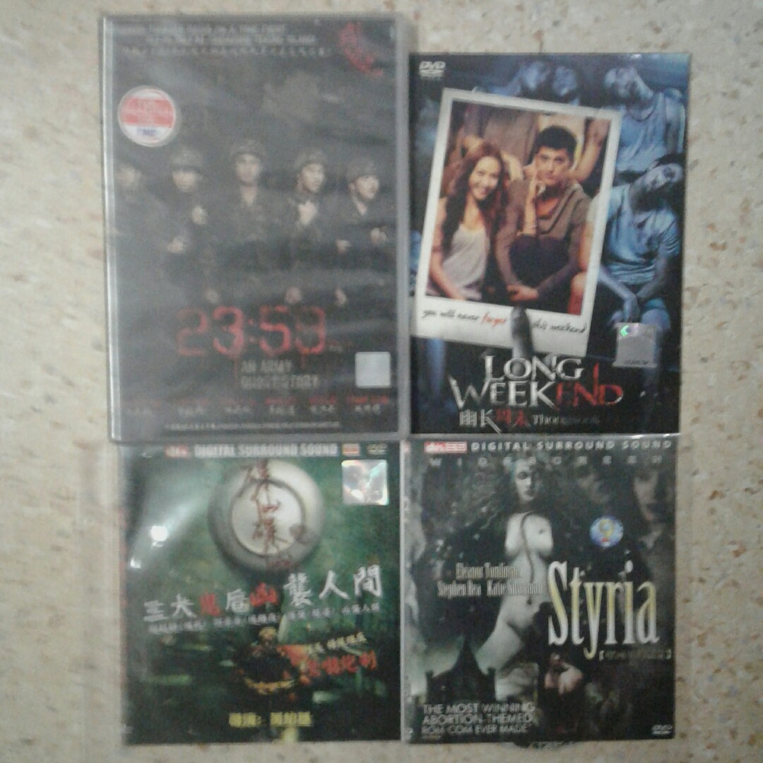 4 Ghost & horror movie dvd, Hobbies & Toys, Music & Media, CDs & DVDs ...
