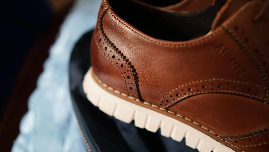 Alberto Leather Shoes 2500pesos (British Tan/Ivory) Colehaan Inspired ...