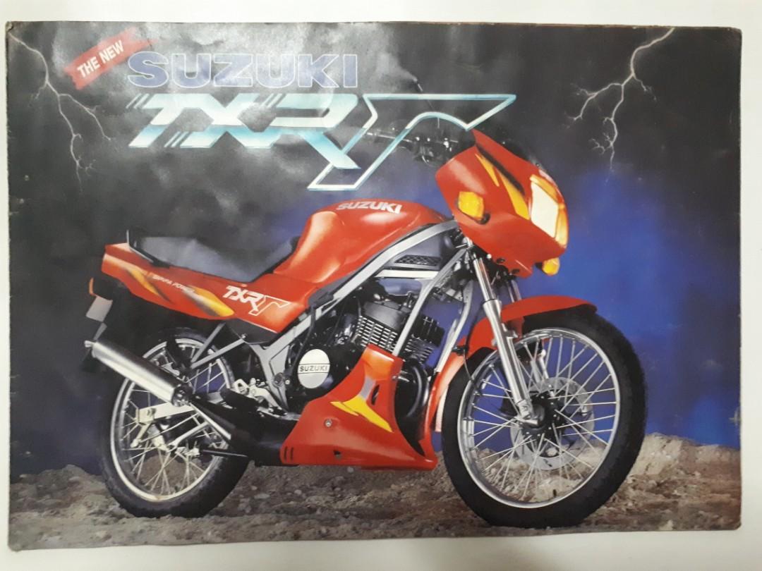 Brochure Suzuki TXR Gamma 150, Motorbikes on Carousell