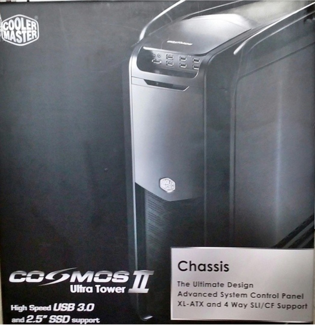 Cooler Master Cosmos Ultra Tower 2 Casing, Computers & Tech, Parts ...