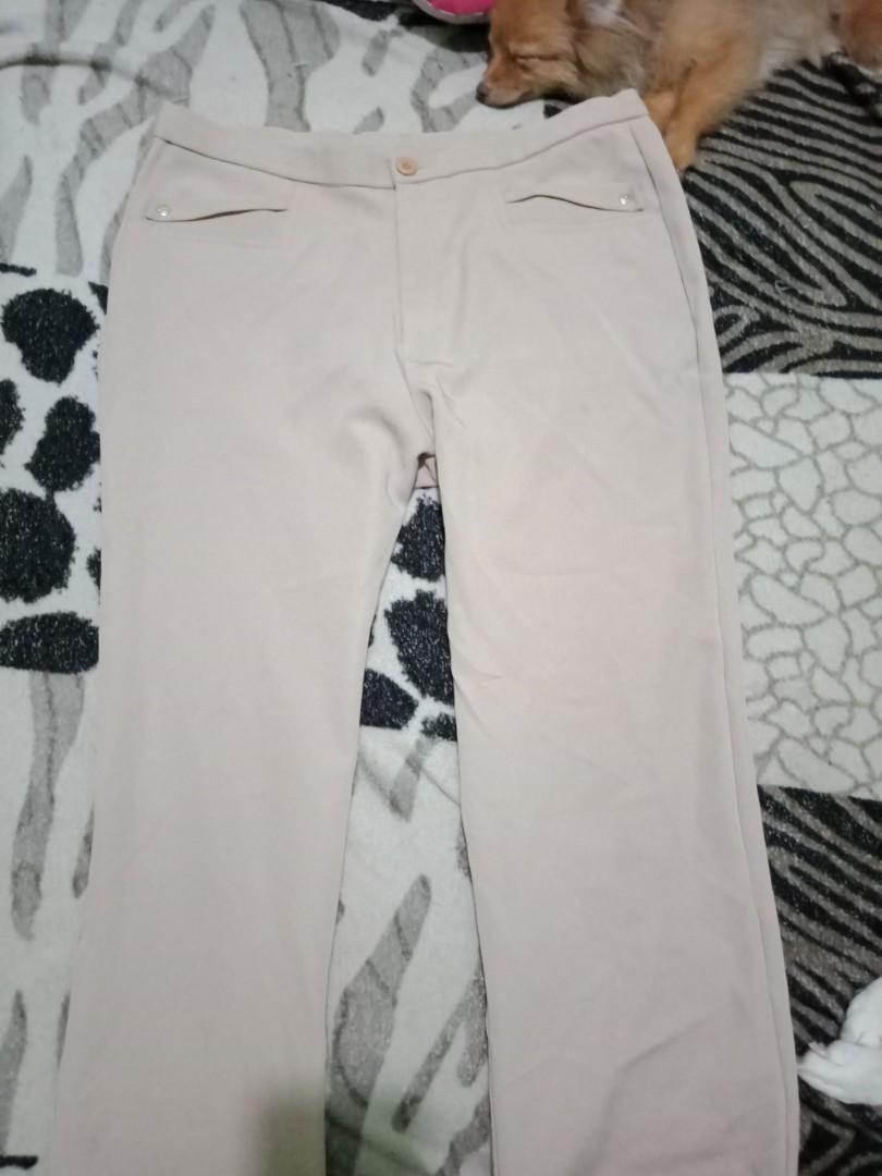 flesh high waisted slacks good pang partner sa dark top, Women's ...