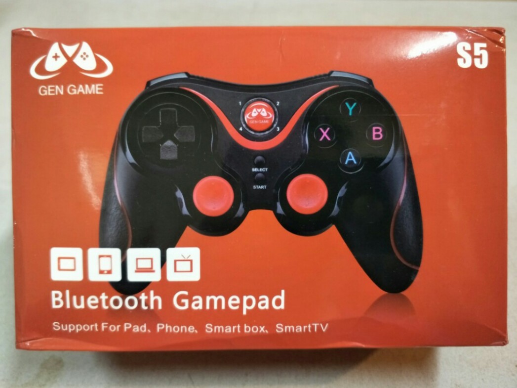 Gen Game S5 Bluetooth Wireless Gamepadcontroller Fullset With Box Video Gaming Gaming 7023