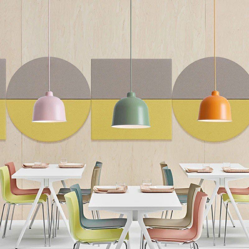 SKU:1525-Macaron pendant lights, Furniture & Home Living, Lighting ...