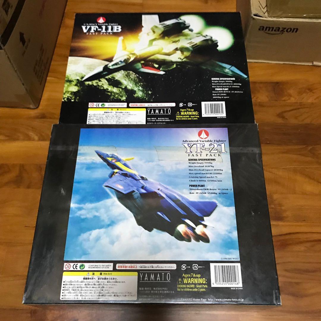 Macross Plus YF-19 YF-19A YF-21 VF-11B Yamato Bandai DX Chogokin Transformers Masterpiece Gundam ...
