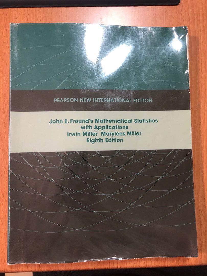 Mathematical Statistics by John E. Freund, Hobbies & Toys, Books ...