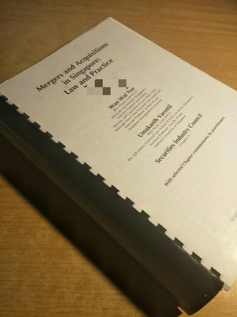 Mergers & Acquisitions in Singapore: Law and Practice by Wan Wai Yee ...