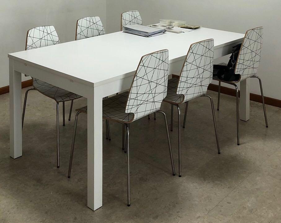 More discount!! Extendable Dining Table with 6 chairs , Furniture ...