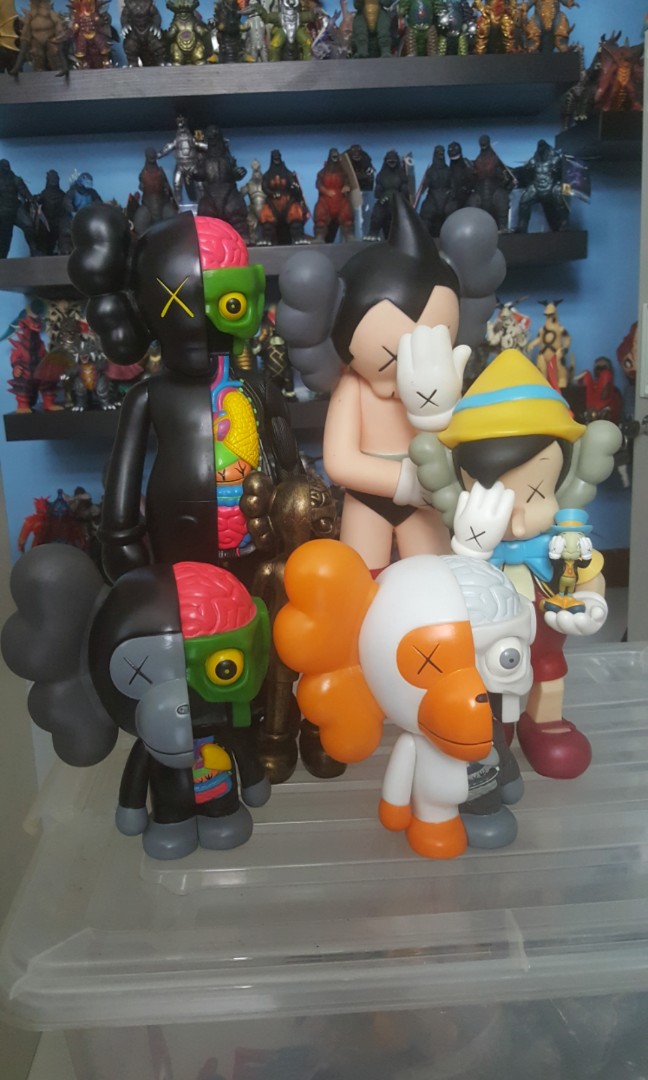 Original Fake Kaws Sets, Hobbies & Toys, Toys & Games on Carousell