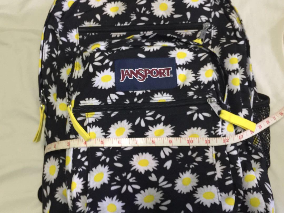 Original Jansport Digital Student Lucky Daisy Backpack, Women's Fashion ...