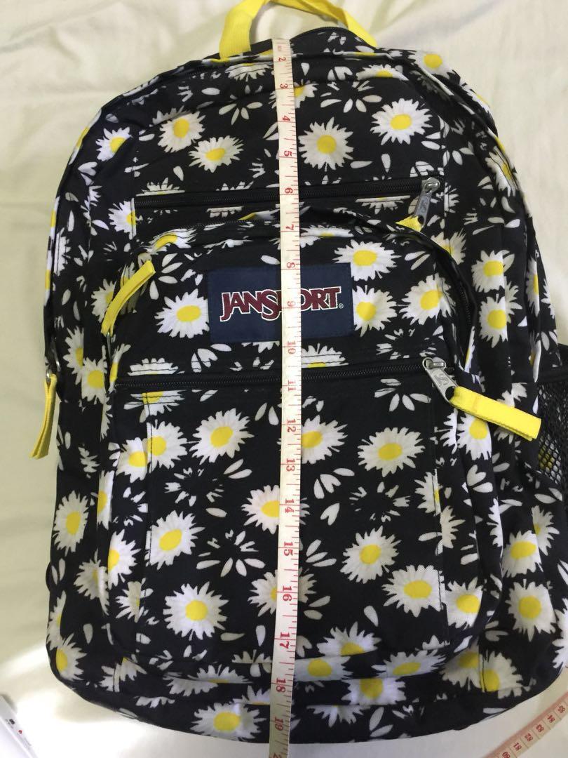 Original Jansport Digital Student Lucky Daisy Backpack, Women's Fashion ...