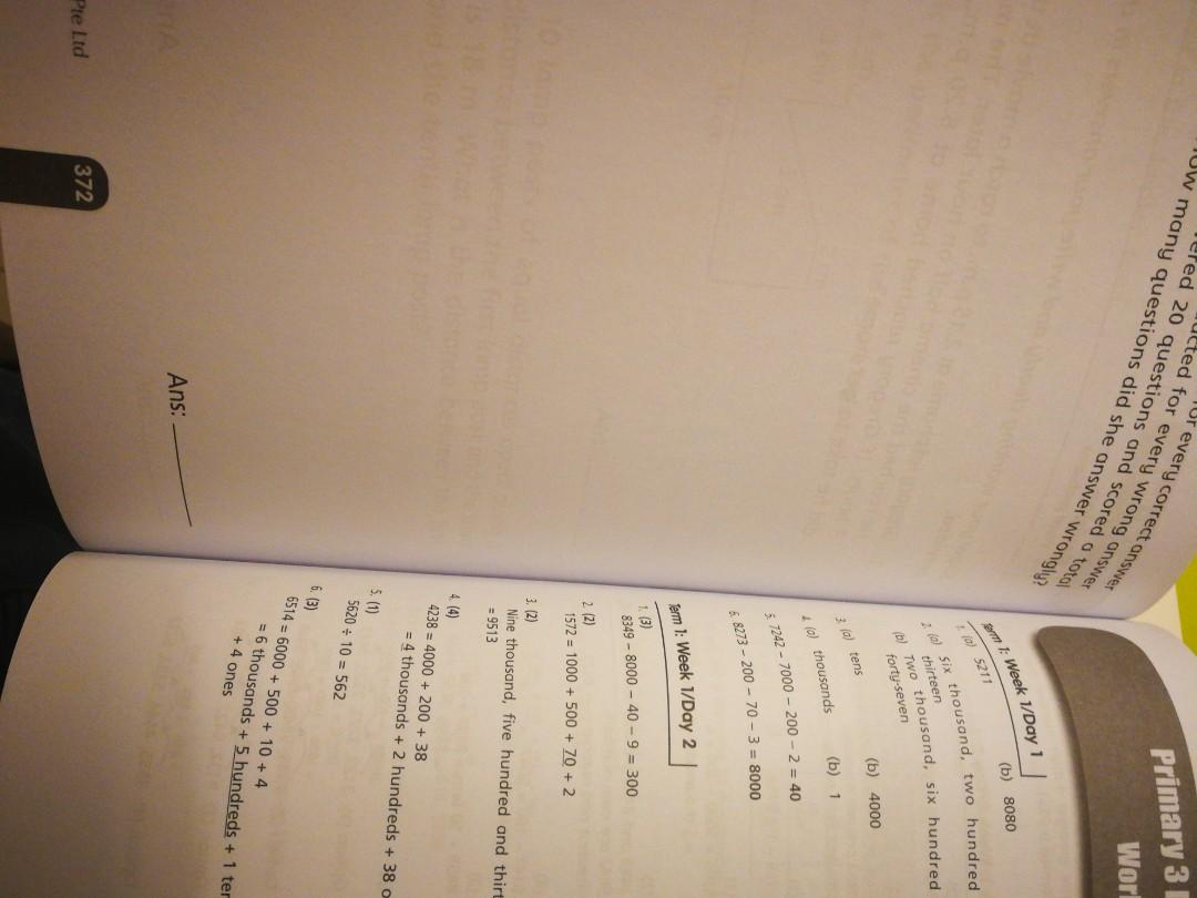 P3 Daily Dose Maths New Syllabus Assessment book, Hobbies & Toys, Books ...