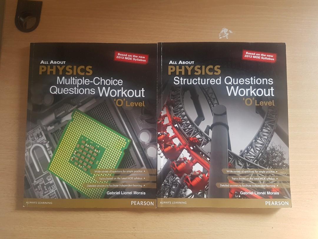 Pearson Physics Workbook, Hobbies & Toys, Books & Magazines, Assessment ...