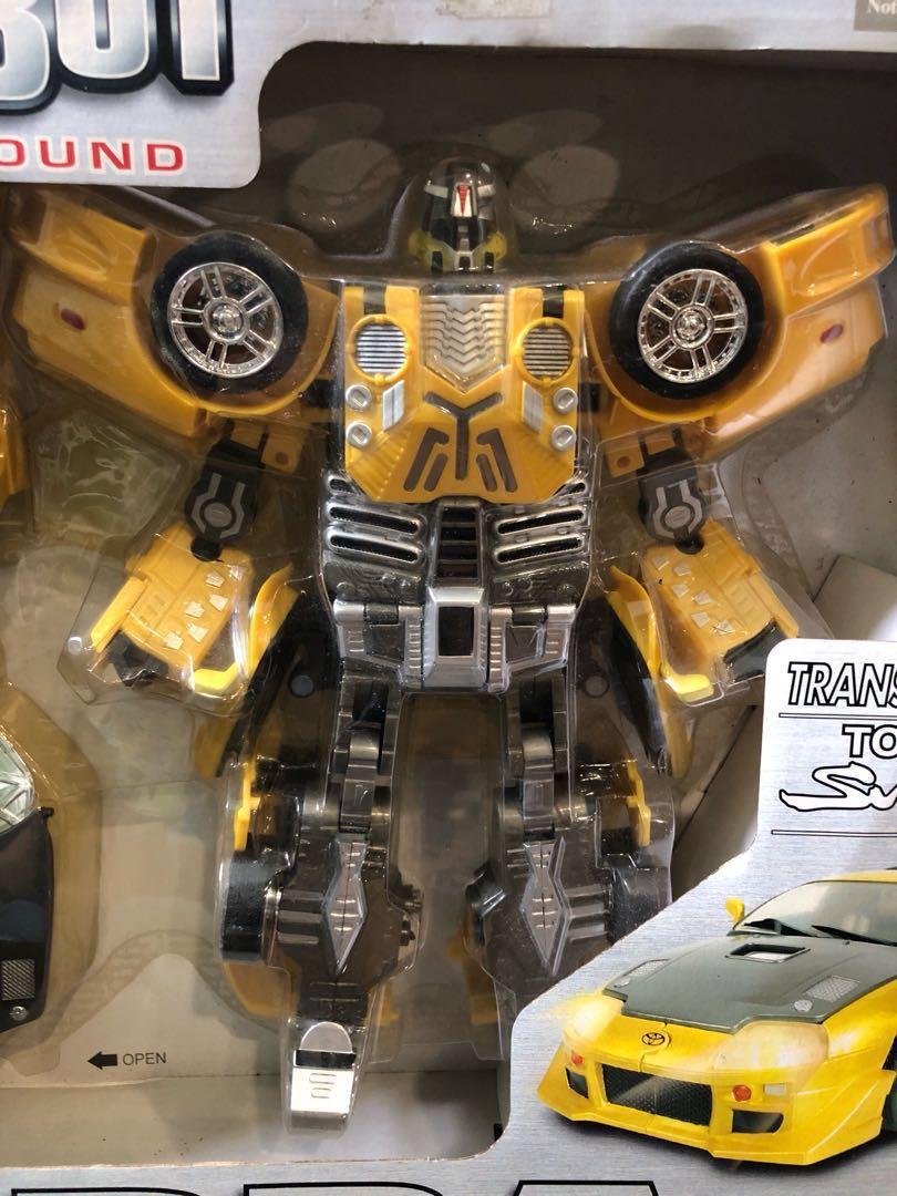 RoadBot transforms to Toyota Supra unopened, Hobbies & Toys, Toys & Games on Carousell