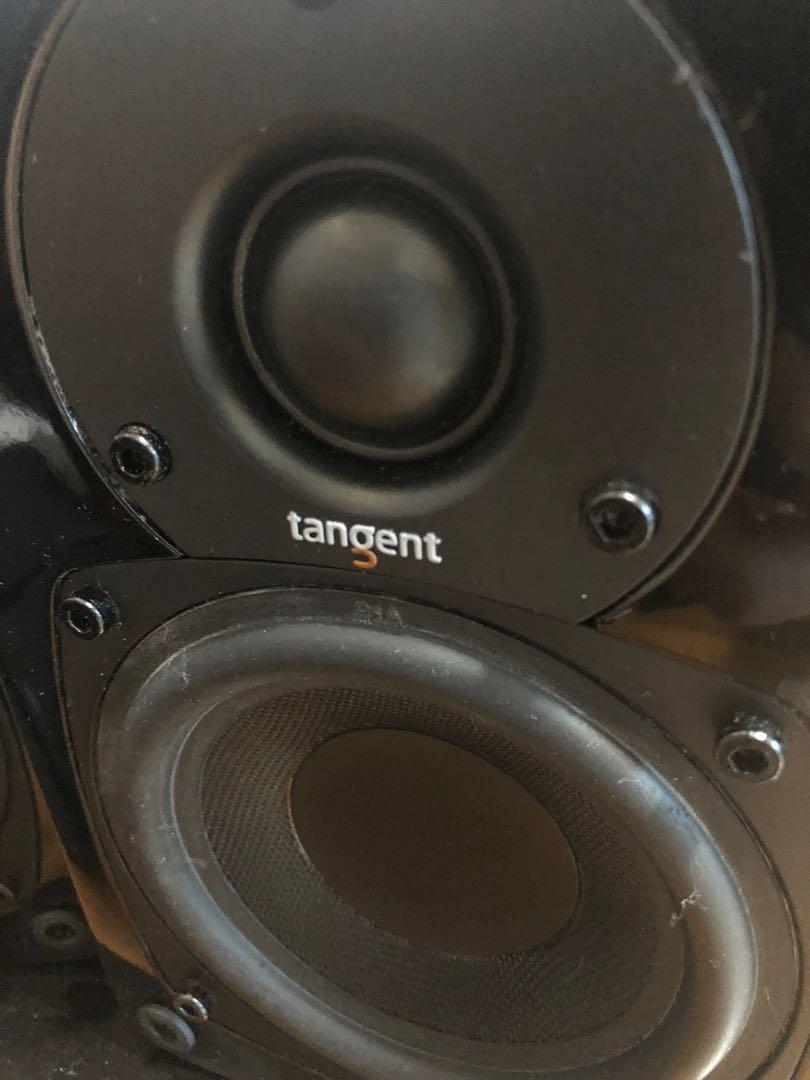 Tangent Evo center and left right bookshelf speakers, Audio, Other ...