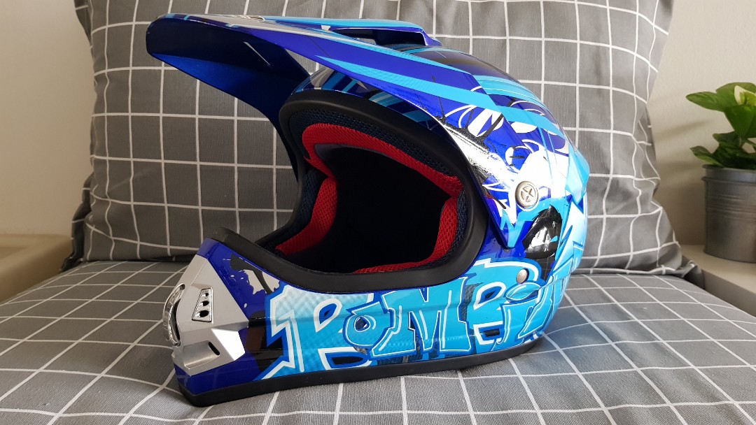 Tanked full face Helmet, Motorcycles, Motorcycle Apparel on Carousell