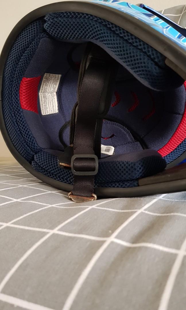 Tanked full face Helmet, Motorcycles, Motorcycle Apparel on Carousell