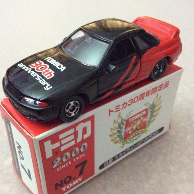 Tomica 30th Anniversary No7 Nissan Skyline GT-R R32 Tomy Car, Hobbies ...