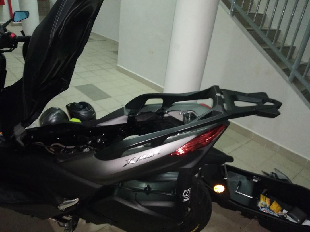 Yamaha Xmax 300 Rack, Motorcycles, Motorcycle Accessories on Carousell