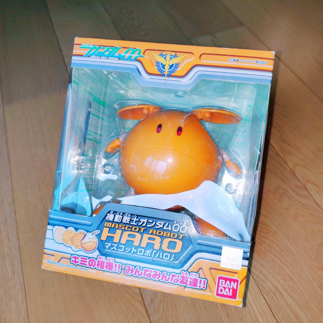 全新 原裝 MASCOT ROBOT HARO (GUNDAM 00 VERSION), 興趣及遊戲, 玩具 & 遊戲類 - Carousell