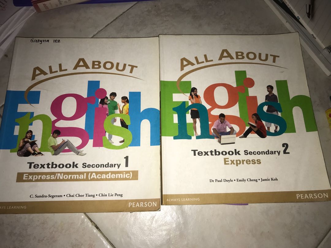 all about english textbooks, Hobbies & Toys, Books & Magazines ...