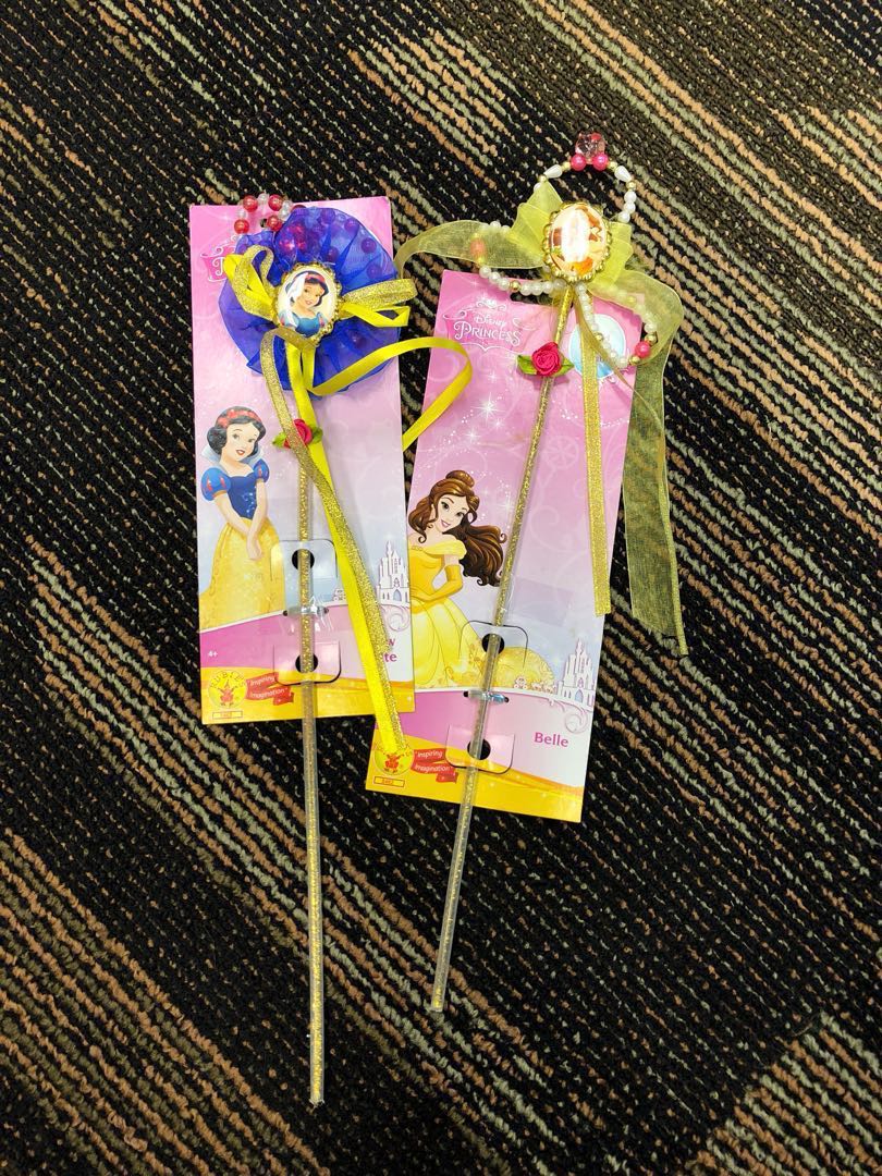 Brand new princess belle Snow White wand, Babies & Kids, Babies & Kids ...
