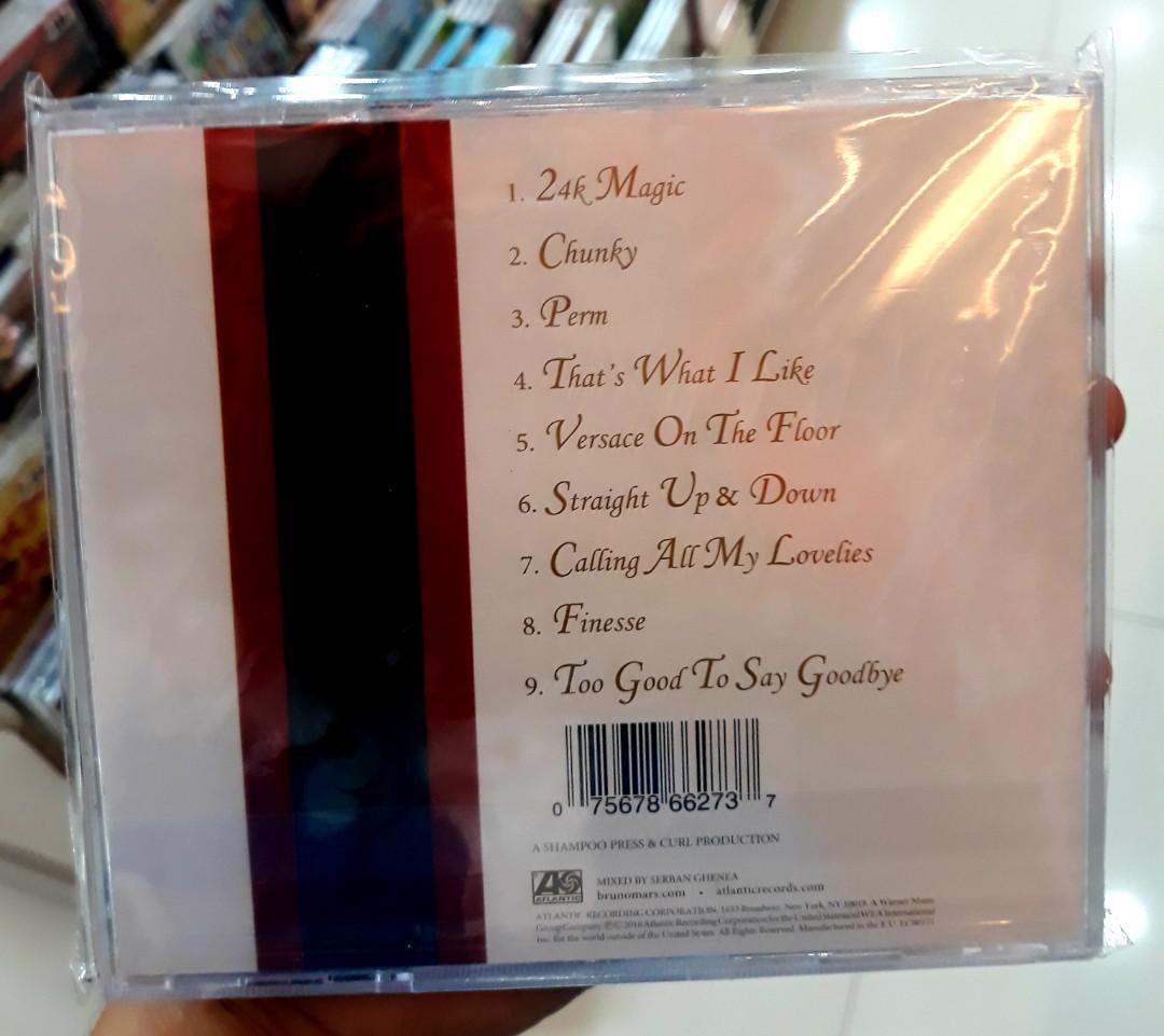 Bruno Mars 24k Magic Album, Hobbies & Toys, Music & Media, Music ...