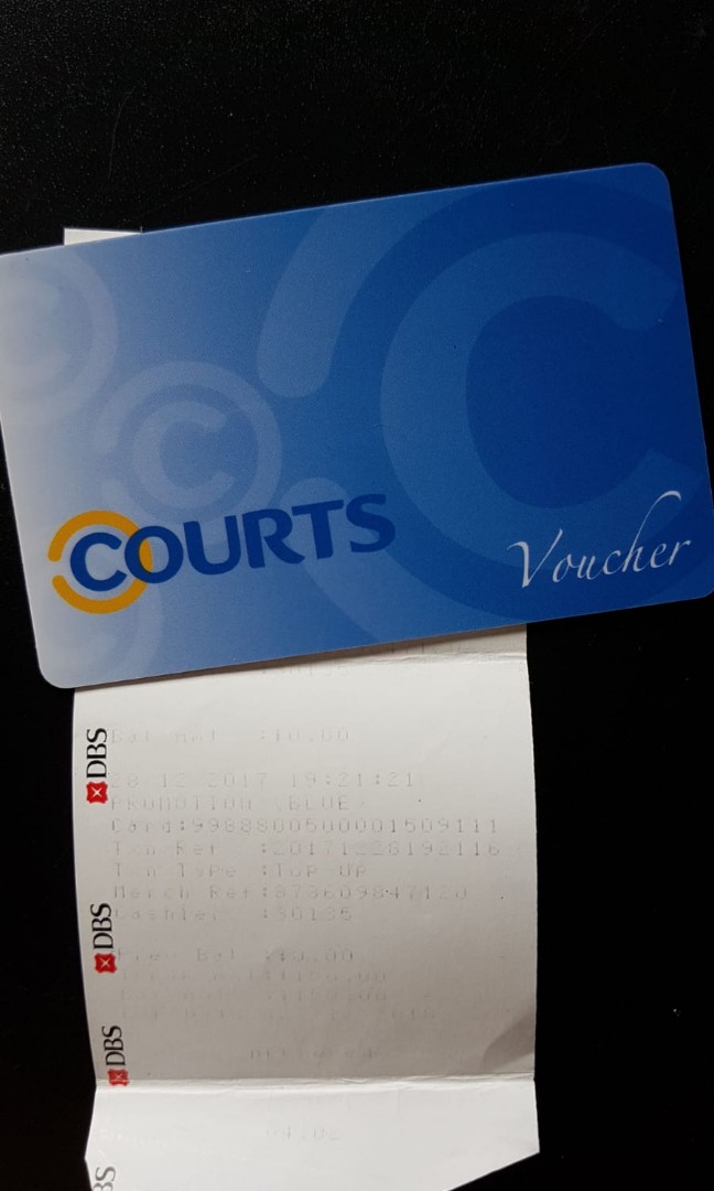 Courts Gift Card, Everything Else on Carousell