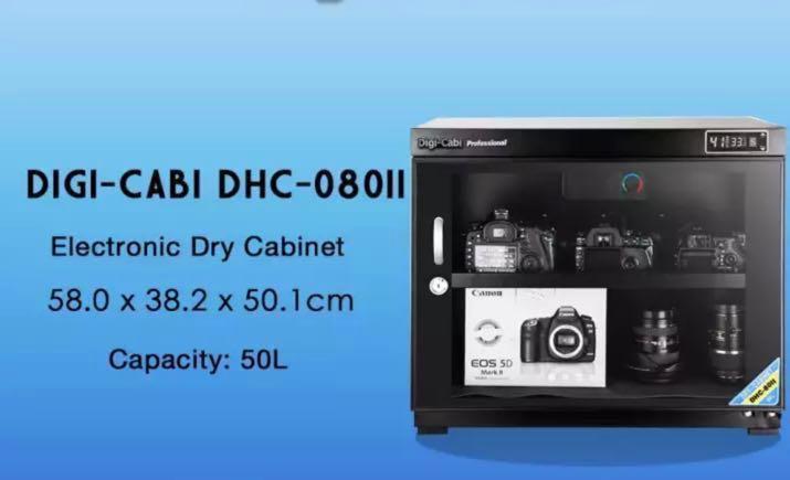 Digi-cabi Dry Cabinet 80L, Photography, Photography Accessories, Dry ...