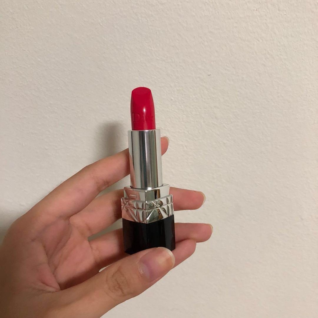 Dior Rouge Dior Lipstick #520, Beauty & Personal Care, Face, Makeup on ...