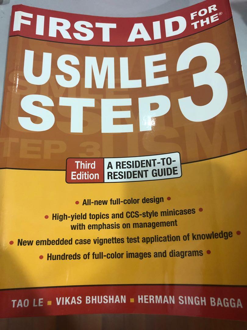 First Aid for USMLE Step 3, Hobbies & Toys, Books & Magazines ...