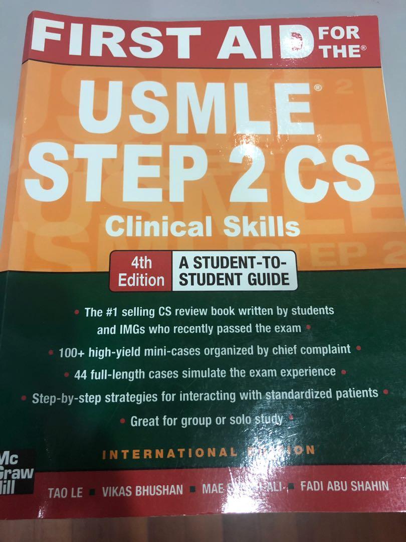 First Aid USMLE Step 2 CS, Hobbies & Toys, Books & Magazines ...