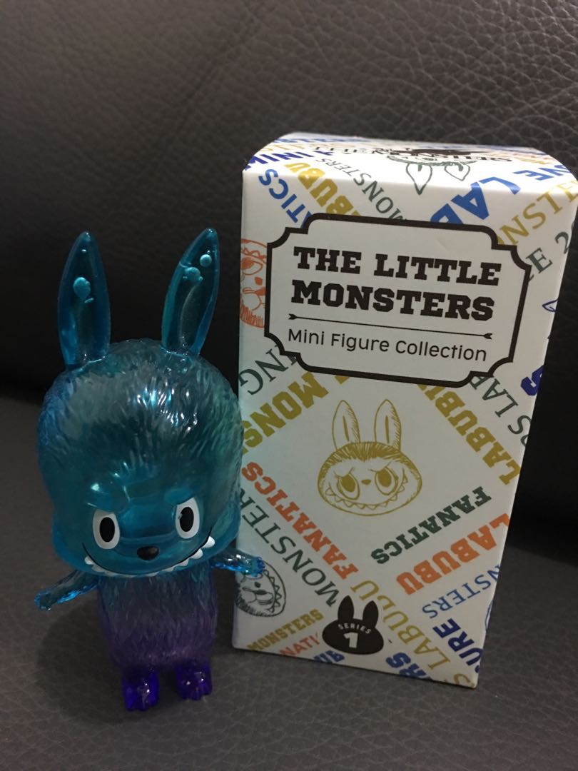 Labubu The Little Monsters mini figure collection - 紫藍色, 興趣及遊戲, 玩具 & 遊戲 ...