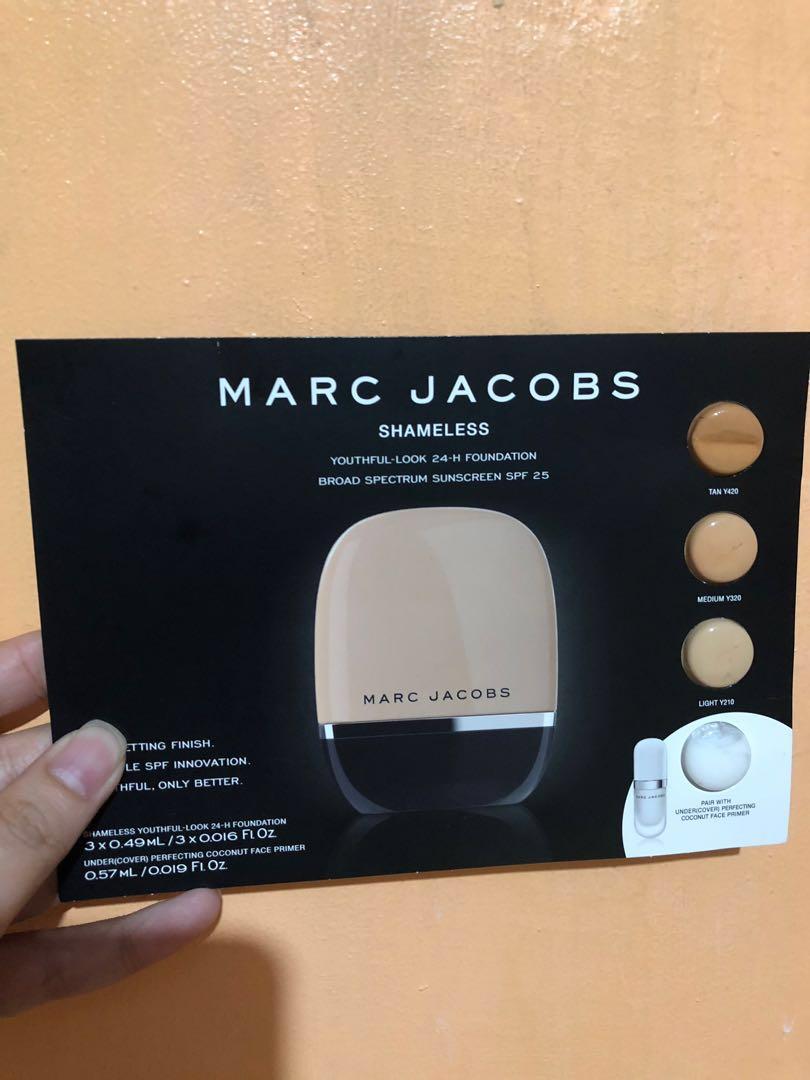 MAC ruby woo & Marc Jacobs foundation sample, Beauty & Personal Care ...