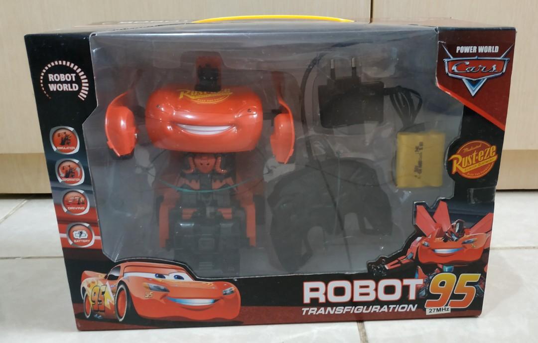 Mainan Anak Remote Control Transformer Robot Transfiguration Cars ...