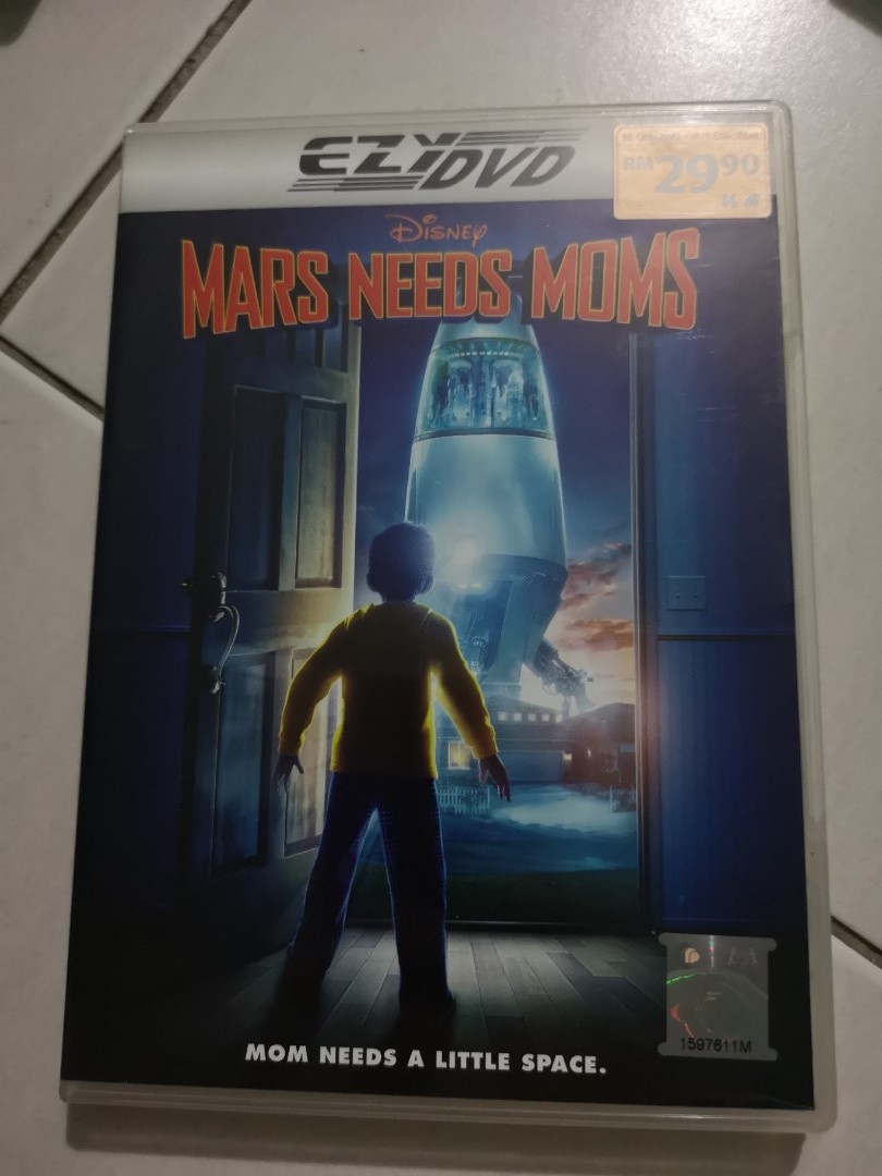 Mars need mom original DVD, Hobbies & Toys, Music & Media, CDs & DVDs ...