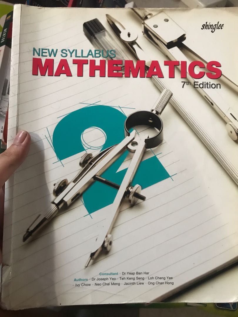 MATHEMATICS Secondary 2 textbook, Hobbies & Toys, Books & Magazines ...