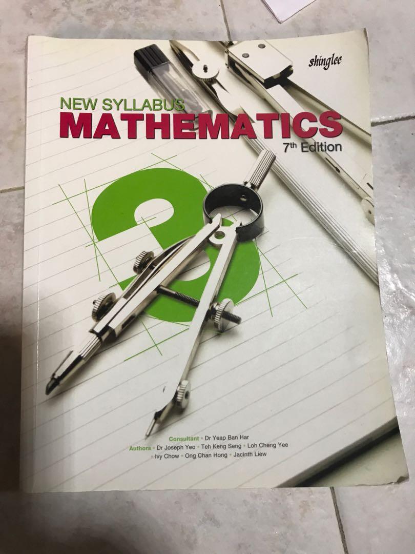 Mathematics Secondary 3 Textbook, Hobbies & Toys, Books & Magazines ...