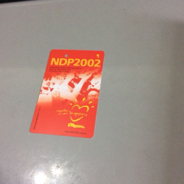 Ndp 2002 transitlink Card mrt, Hobbies & Toys, Toys & Games on Carousell