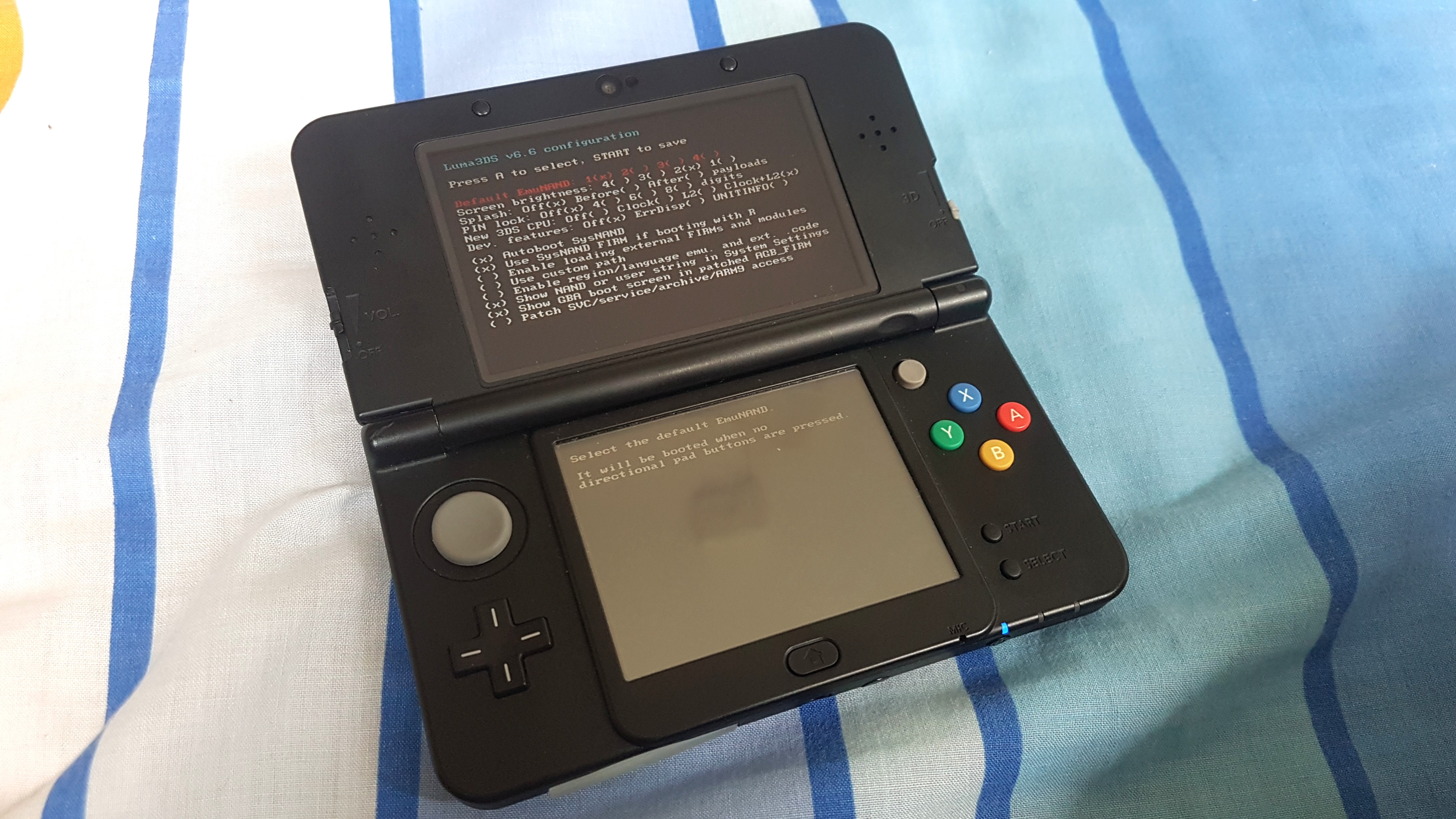 New Nintendo 3DS small (modded), Video Gaming, Video Game Consoles ...