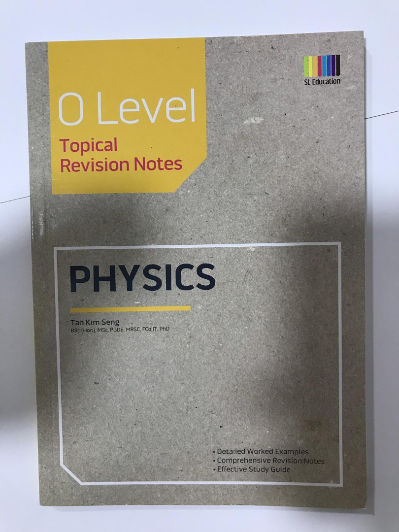 O Levels Physics Topical Revision Notes, Hobbies & Toys, Books ...