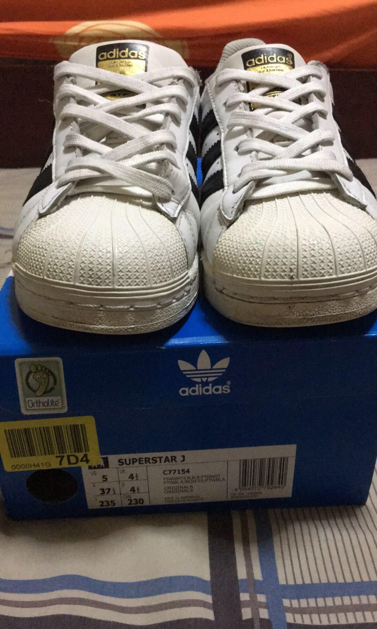 ORIGINAL ADIDAS SUPERSTAR WITH OG BOX on Carousell