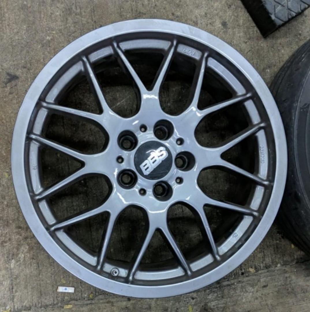 Original BBS 18 inches Rims for sale, Car Accessories, Tyres & Rims on Carousell