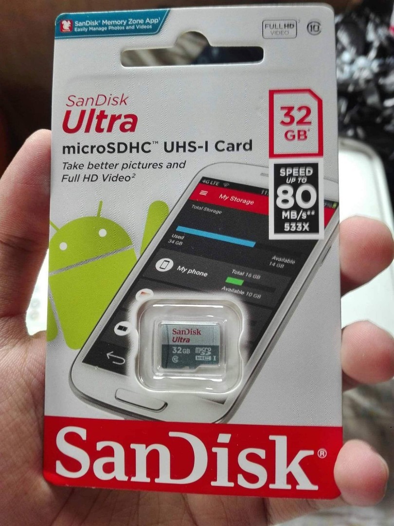 Original memory card Sandisk Class 10 "Factory Price" ORIGINAL ...