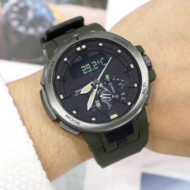 PROTREK DIVER : 1-Year Official Warranty: 100% Original Authentic CASIO ...