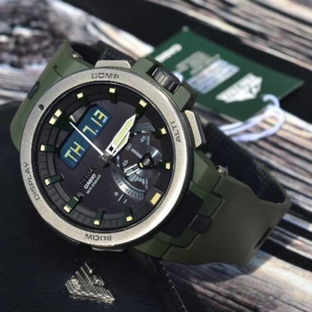 PROTREK DIVER : 1-Year Official Warranty: 100% Original Authentic CASIO ...