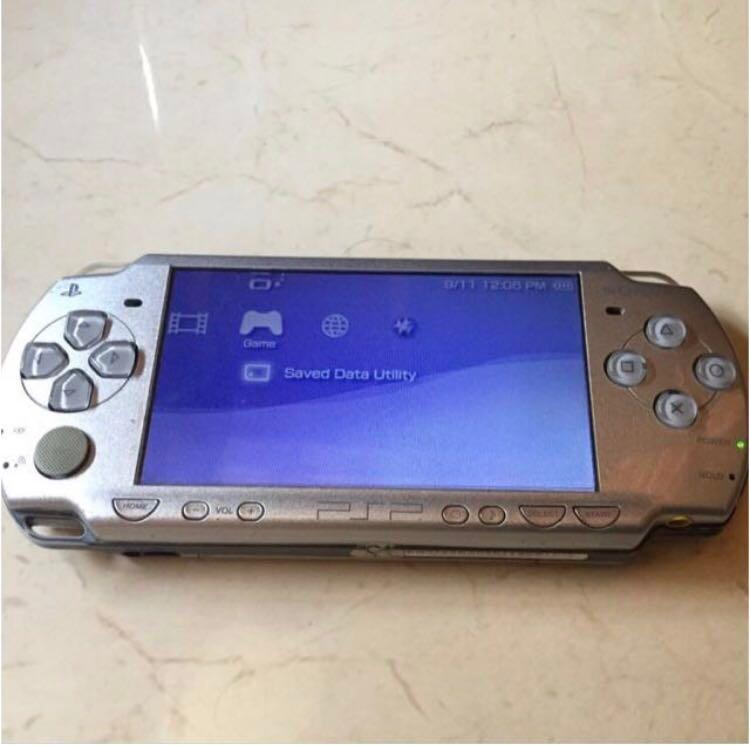 PSP 2000 Ice Silver RUSH!, Video Gaming, Video Game Consoles, Others on ...