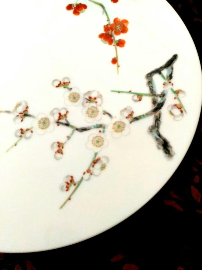RC JAPAN Sakura Deco Plate, Furniture & Home Living, Kitchenware ...