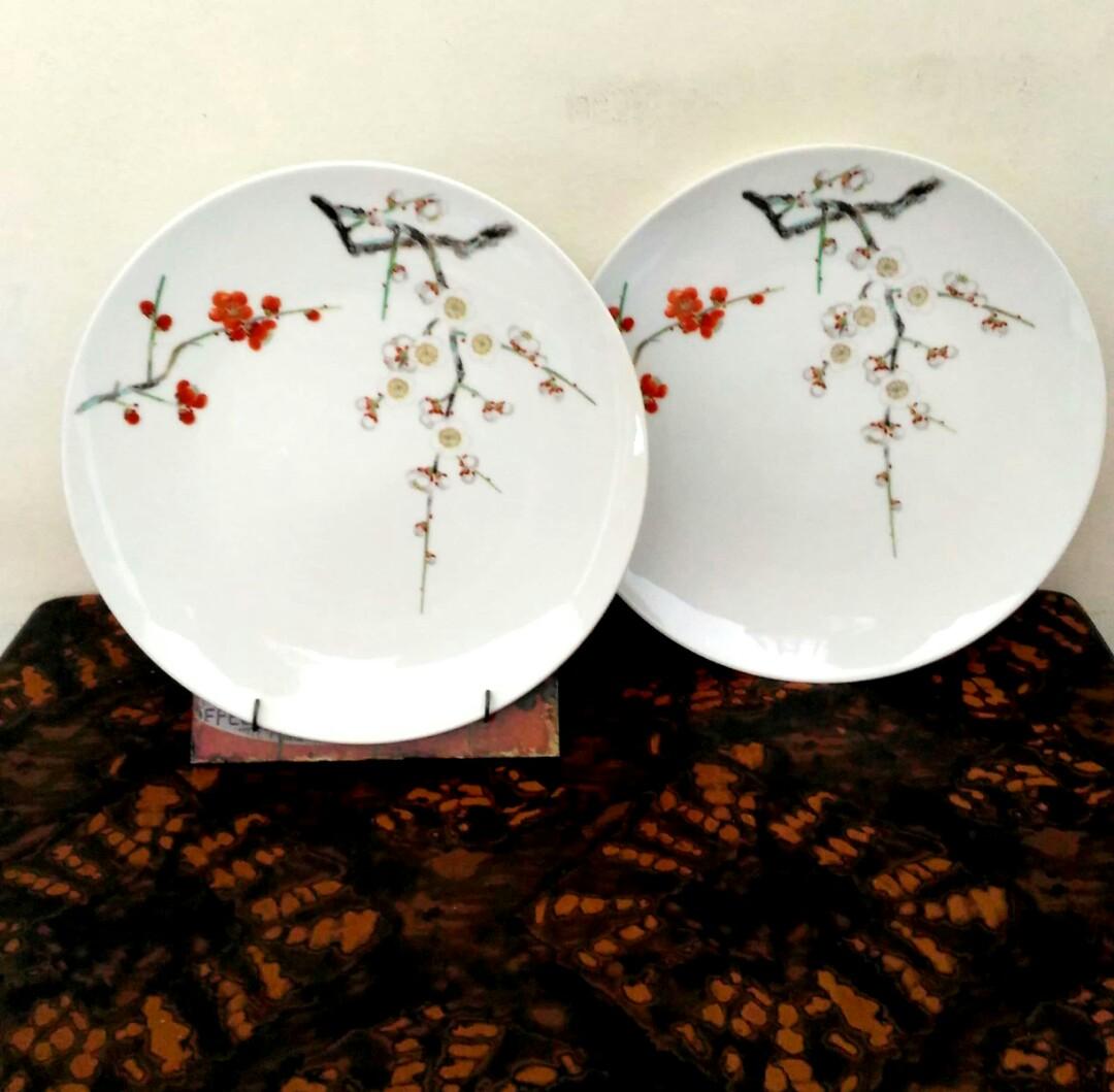 RC JAPAN Sakura Deco Plate, Furniture & Home Living, Kitchenware ...