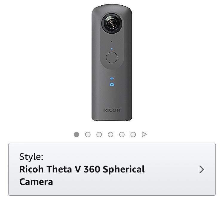Ricoh Theta V 360 Spherical, Photography, Cameras on Carousell